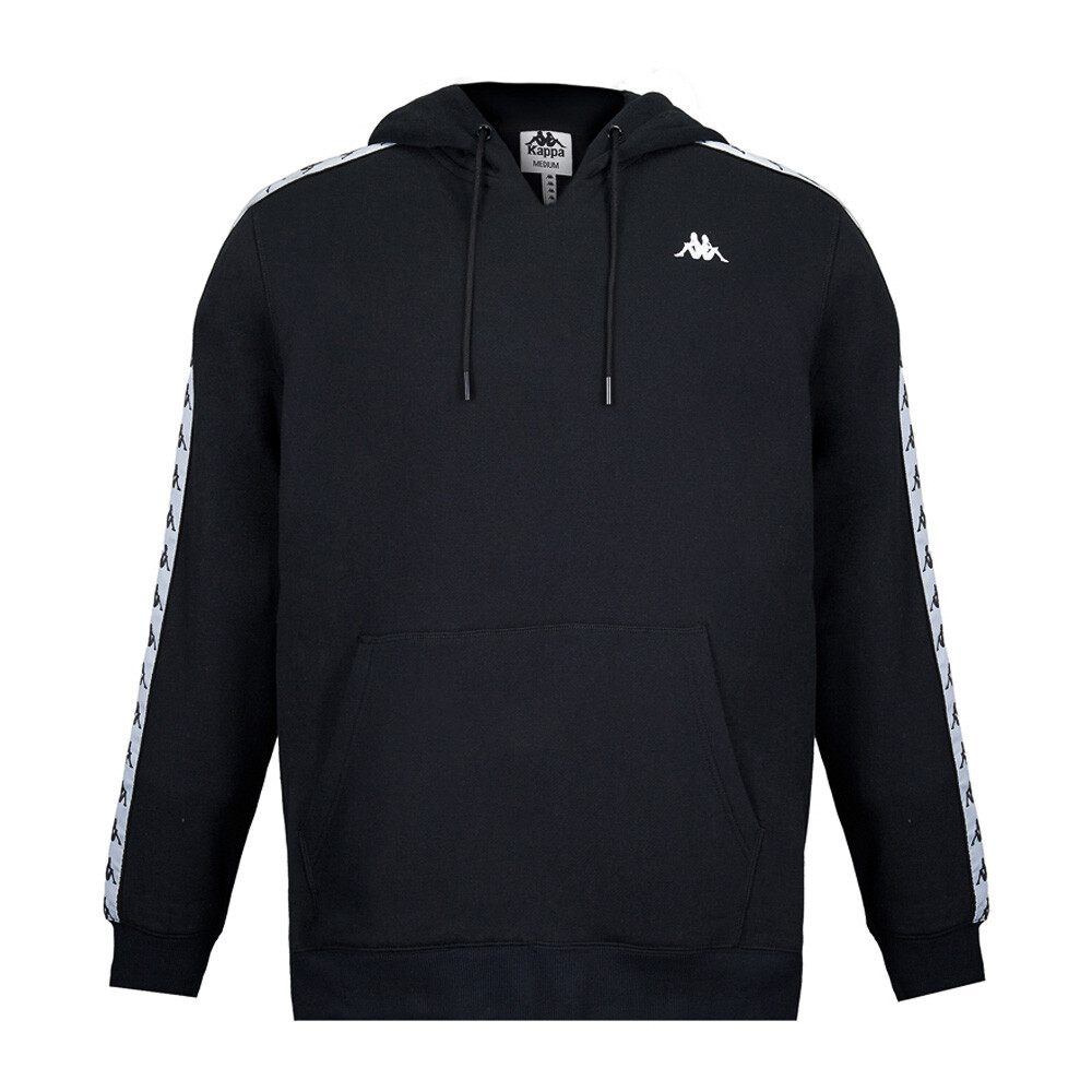Polerón Kappa Men Hoodie Black Banda Omini White – Kappa Chile